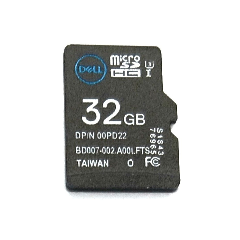 Dell 0PD22 32GB HC Class 10 UHS-3 iDRAC vFlash Micro SD Card – Tech For ...