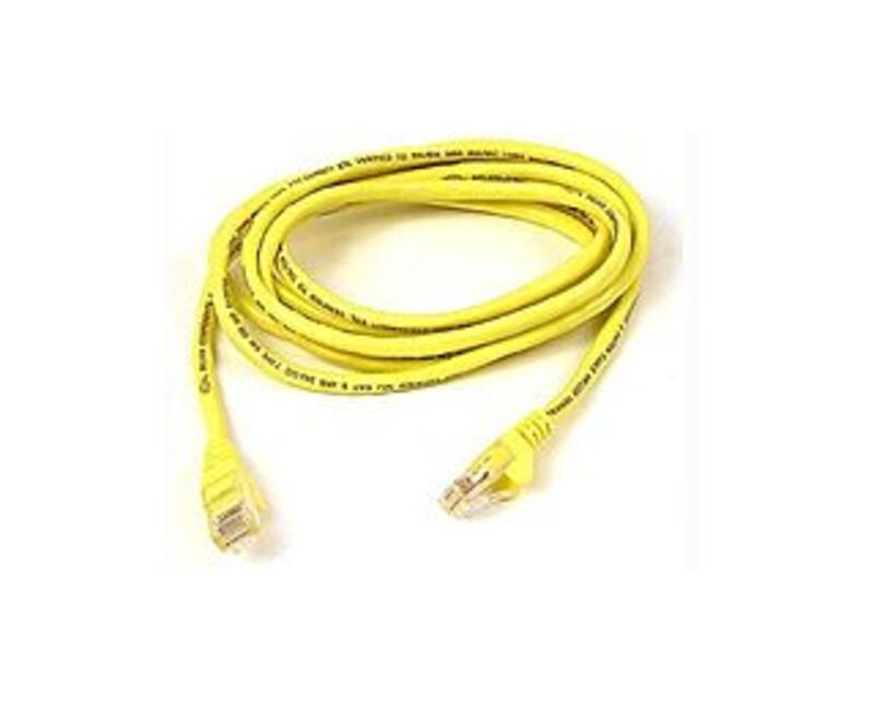 Belkin A3L791-06-YLW-S 6 ft. Patch Cable CAT5e RJ-45M / RJ-45M