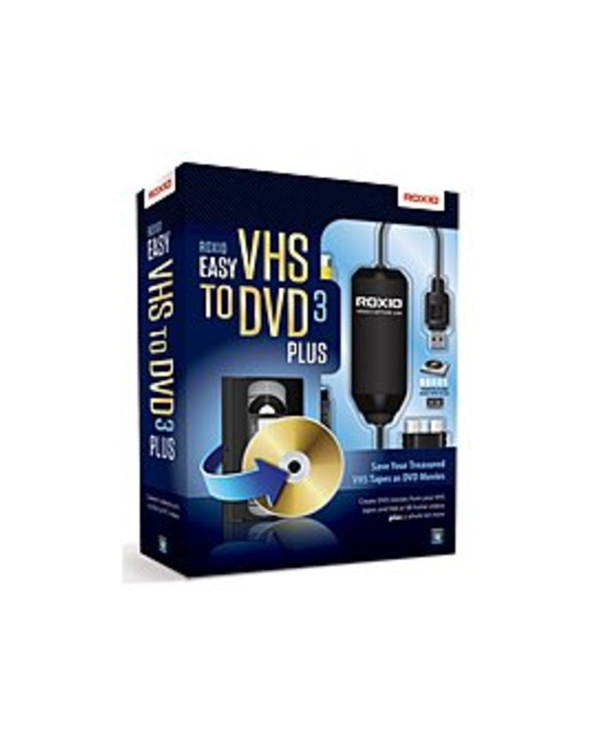 Click here for Roxio 251000 VHS-DVD V.3 Plus for PC - Complete Pa... prices