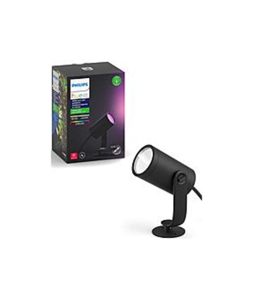 Philips Hue White and Color Ambiance Lily Outdoor Spot Light Extension Kit - Multicolor