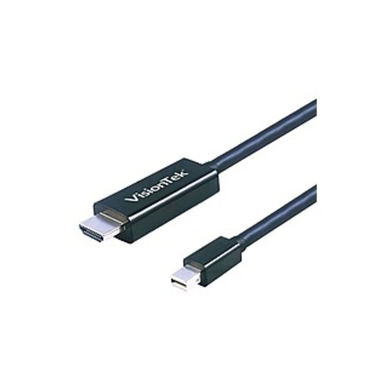 VisionTek Mini DisplayPort to HDMI 2.0 Active Cable (M/M) 4K @ 60Hz