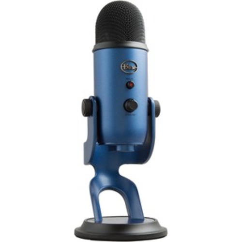 Blue Yeti USB Microphone for PC  Mac  Gaming  Recording  Streaming  Podcasting  Studio and Computer Condenser Mic with Blue VO!CE effects  4 Pickup...