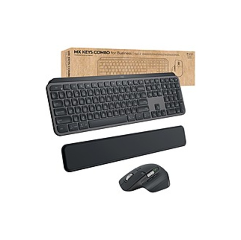 Logitech MX Keys Combo for Business 920-010923 Keyboard & Mouse ...