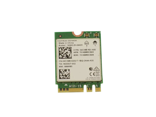 Click here for Dell 4CX88 (Intel AX210NGW) Intel AX210 Tri-Band W... prices