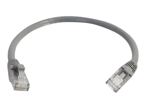 C2G 27133 Cat6 Cable - Snagless Unshielded Ethernet Network Patch Cable  Gray (10 Feet  3.04 Meters)