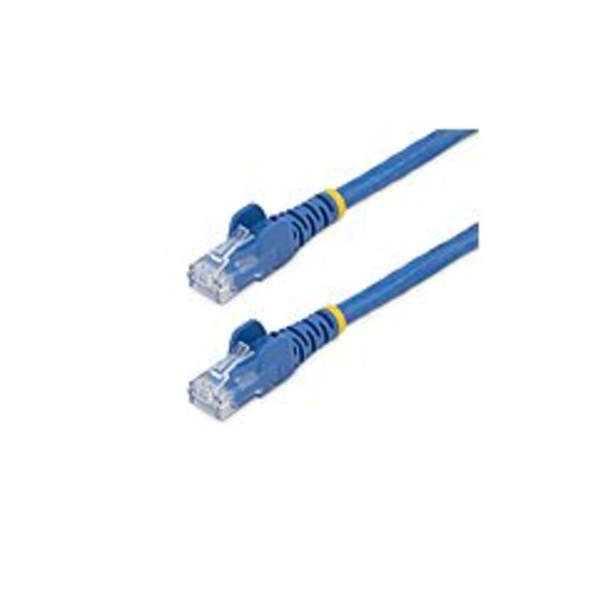 StarTech N6PATCH20BL 20 ft. Blue Cat6 Patch Cable with Snagless RJ45 Connectors - Long Ethernet Cable - 20 ft. Cat 6 UTP Cable