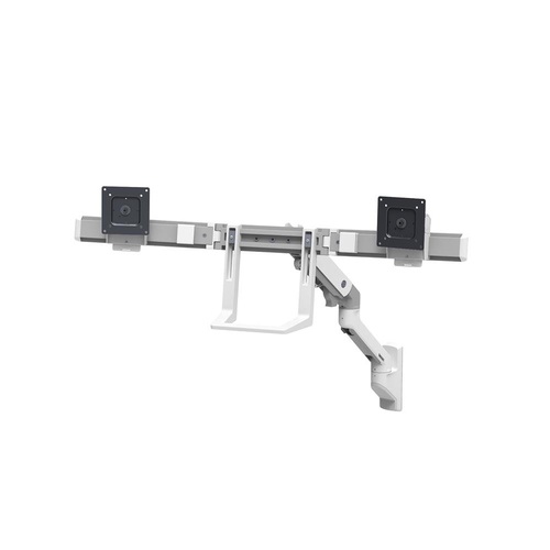 HX WALL DUAL MONITOR ARM BRIGHT