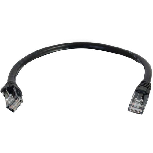 C2G 03987 Cat6 Cable - Snagless Unshielded Ethernet Network Patch Cable  Black (20 Feet  6.09 Meters)