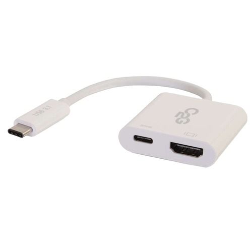 Click here for C2G 757120295327 USB C to 4K HDMI Adapter With Pow... prices