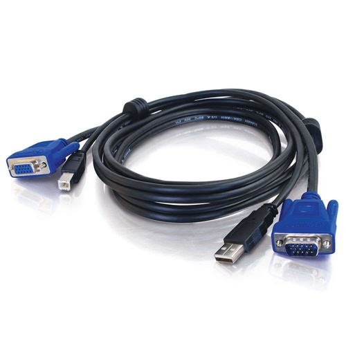 Click here for C2G 14176 10-feet (3m) USB 2.0 + SXGA KVM Cable -... prices