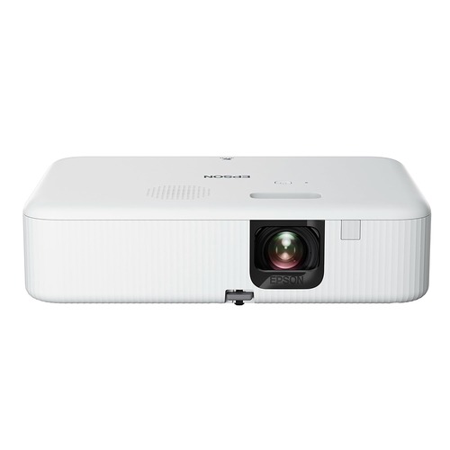 Epson EpiqVision Flex V11HA85020 CO-FH02 Full HD Projector - White - 16:9 - Portable - 1920 x 1080 - 3LCD - Front  Rear - 1080p - 6000 Hour Normal Mod