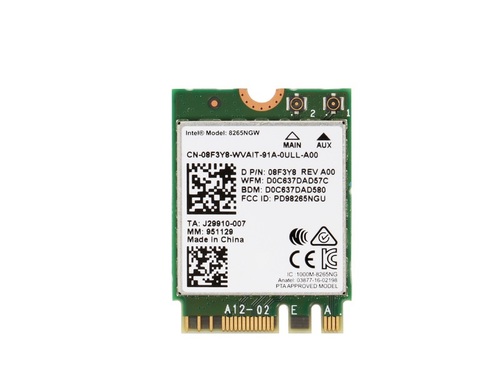 Click here for Dell 8F3Y8 (Intel 8265.NGWMG.NV) Intel Dual-band W... prices