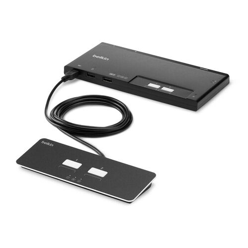 Click here for Belkin F1DN102MOD-BA-4 2-Port Single Head Modular... prices