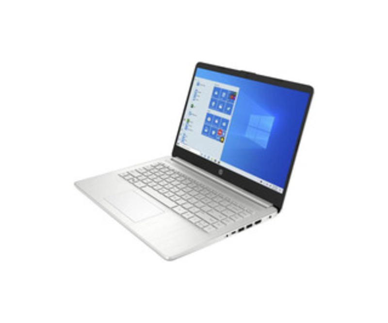 HP 14-fq0057nr 14 HD Touchscreen Laptop AMD Athlon Silver 3050U 2.3 GHz up to 3.2 GHz 4GB DDR4-2400 SDRAM 64GB eMMc AMD Radeon Graphics Windows 10...