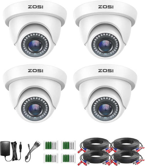 Click here for Zosi 4AK-4282B-WS-US Dome Security Camera - White... prices