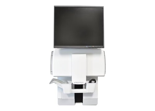 Ergotron 60-609-216 StyleView Vertical Lift Low-Profile Keyboard & Monitor Mount