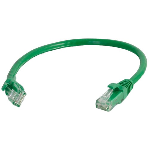 C2G 03995 Cat6 Cable - Snagless Unshielded Ethernet Network Patch Cable  Green (15 Feet  4.57 Meters)