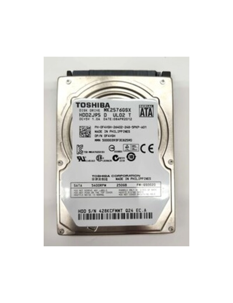 Click here for Dell F4VGH (Toshiba MK2576GSX) 2.5 Inches Internal... prices