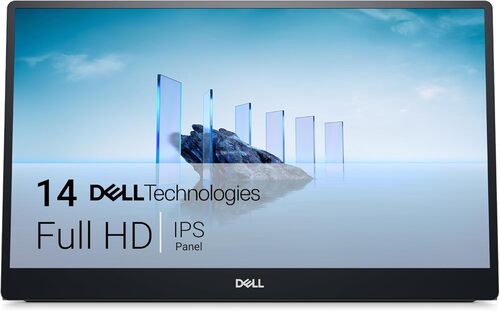 Click here for Dell P1424H 14 Inches Portable Monitor - Black - 1... prices