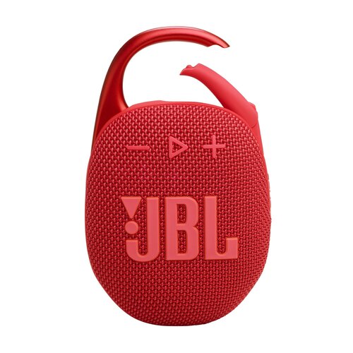 JBL JBLCLIP5REDAM Clip 5 Ultra-portable Pro Sound IP67 Waterproof Speaker - Red - Charging Cable
