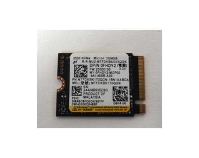 Click here for Dell FHDY2 (Micron MTFDKBK1T0QGN-1BN1A) 1 TB Solid... prices
