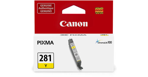 Click here for CLI-281 YELLOW INK TANK prices