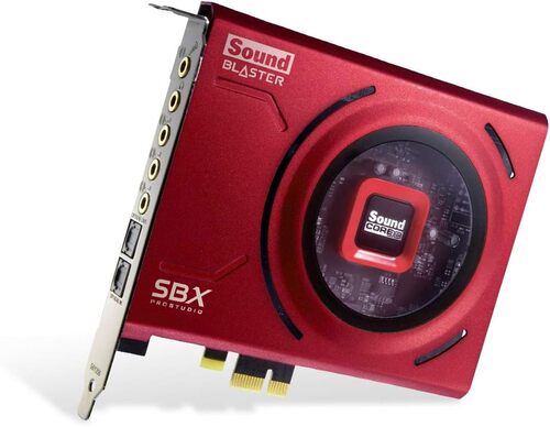 Creative Sound Blaster Z SE Internal PCI-e Gaming Sound Card and DAC  24-bit / 192 kHz  116 dB SNR  ASIO  600O Headphones Amp  Mic EQ  Discrete 5.1...