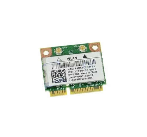 Click here for Dell YFHN7 DW1701 Wireless Card - Atheros Draft-N... prices