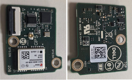 Click here for Dell DJK6J Ublox NEO-M9N-00B-00 Gps Daughterboard prices