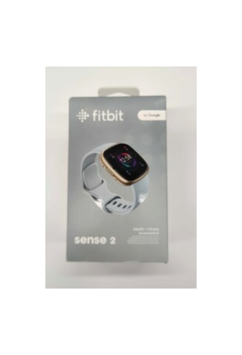 Click here for Fitbit Sense 2 Blue Mist Soft Gold-Tone Smartwatch... prices