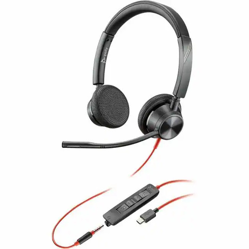 Click here for Poly Blackwire 3325 Stereo USB-C Headset +3.5mm Pl... prices