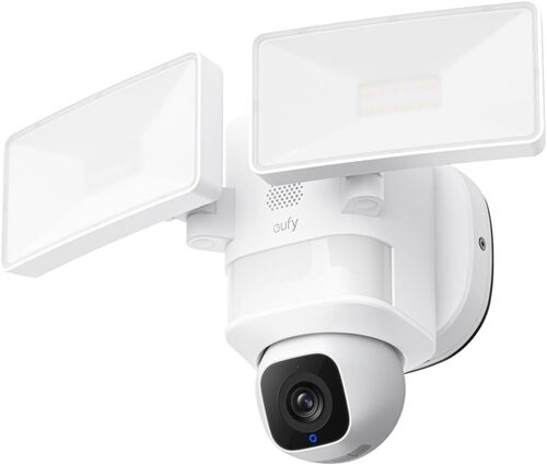 eufy E30 Outdoor WiFi Floodlight Security Camera - White - White