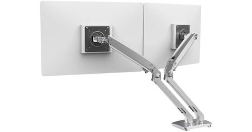 Click here for Ergotron 45-496-026 MXV Desk Dual Monitor Arm for... prices