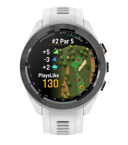 Click here for Garmin Approach S70S  Golf Gps Smartwatch - White prices