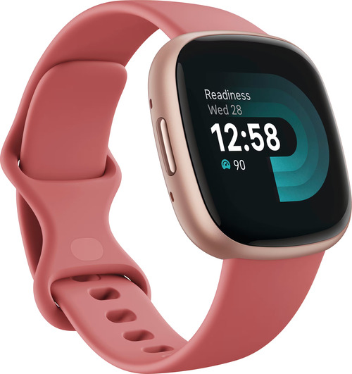 Fitbit Versa 4 Pink Sand Copper Rose Smartwatch  39mm - Pink Sand  Copper Rose