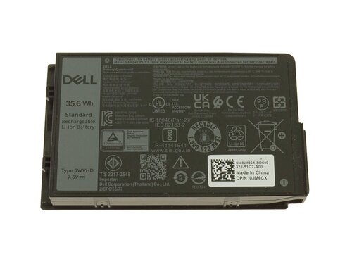 Click here for Dell JM6CX 6WVHD 35.6 Watt-hours Tablet Battery -... prices