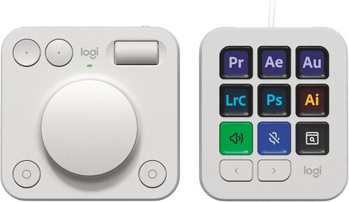 Click here for Logitech MX Creative Console - Pale Grey prices