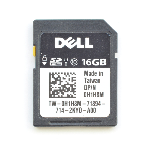 Click here for Dell H1H8M 16 GB Flash Module - iDRAC vflash - Cla... prices